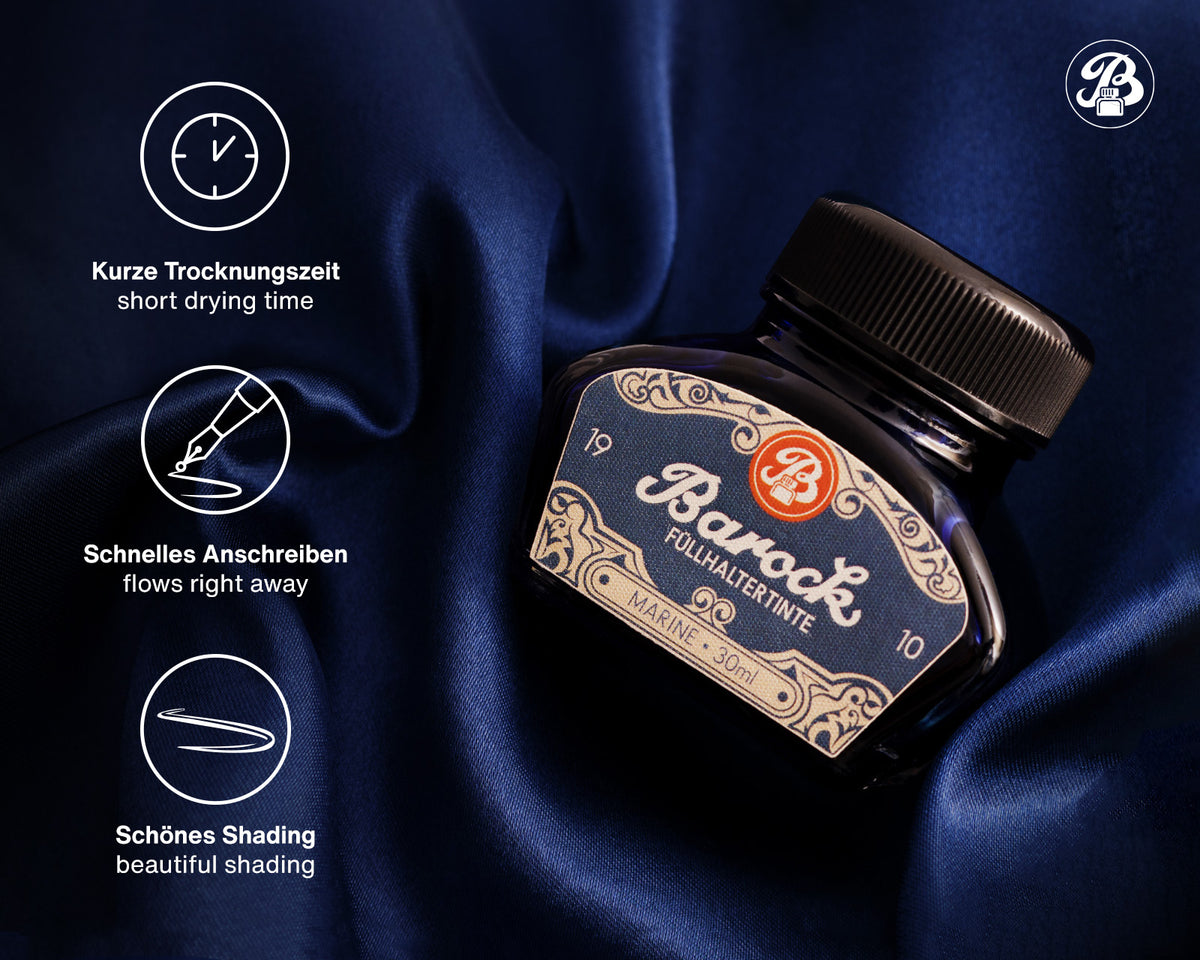 Baroque 1910 writing ink – Dresdner Erlebniswelt